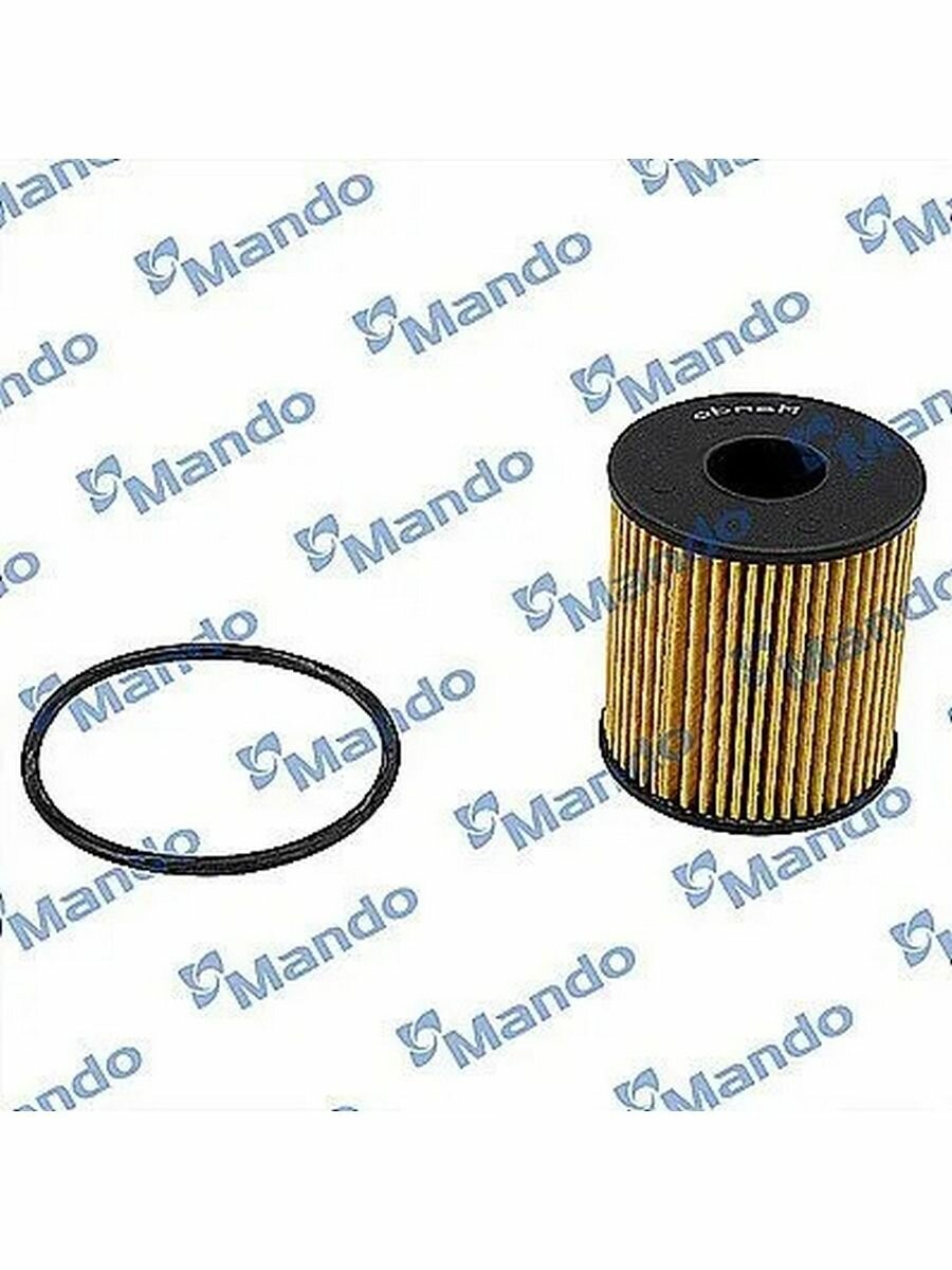 Фильтр масляный MANDO MMF040059 для Citroen C3, Fiat Scudo, Peugeot 307 / Ситроен Ц3, Фиат Скудо, Пежо 307