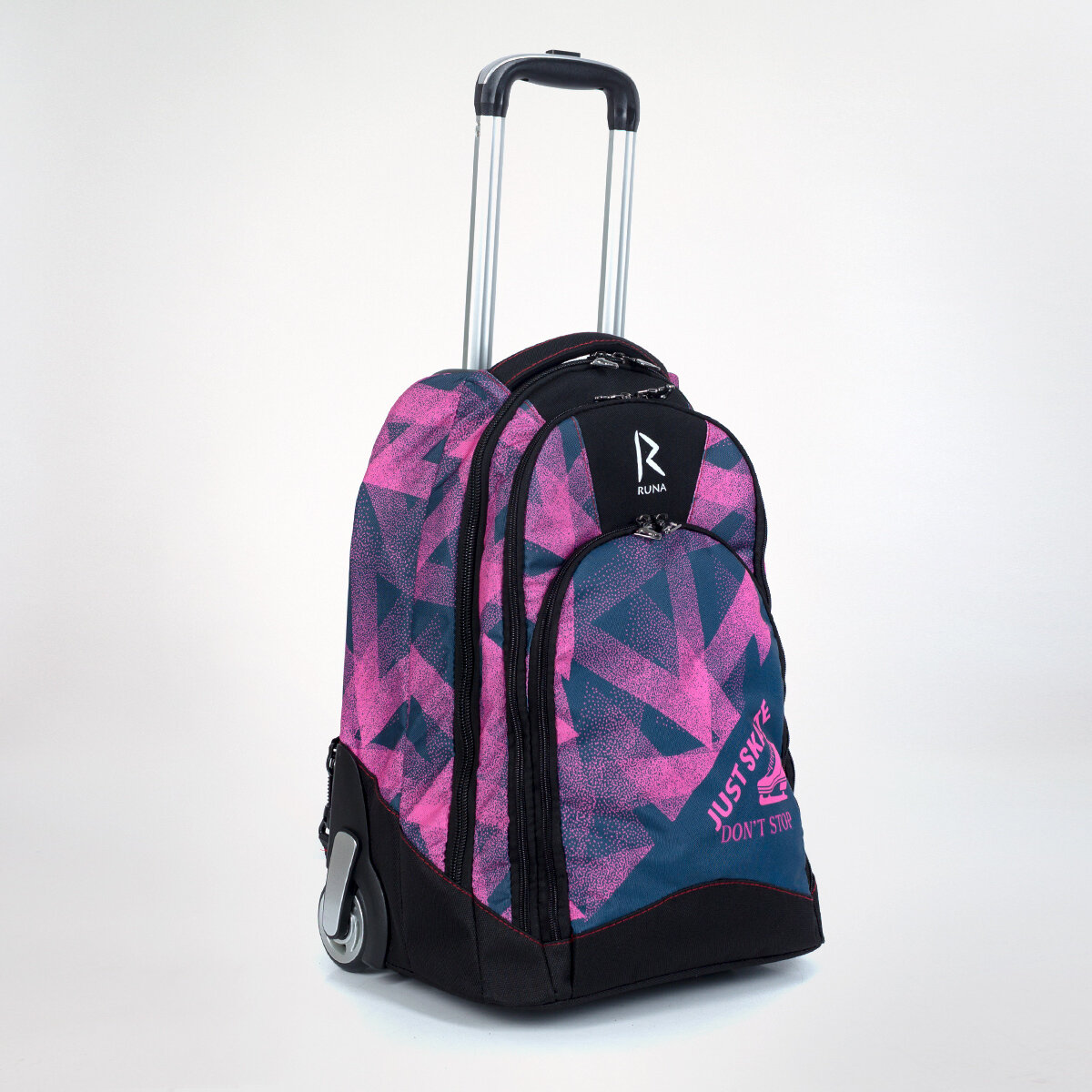 Сумка-рюкзак на колесах "RUNA", Just Skate, для фигурных коньков, роликов, одежды, экипировки и аксессуаров