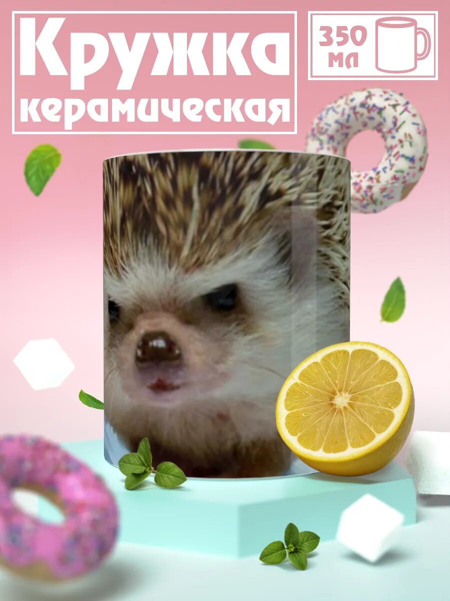 Кружка Хогвардс Ежик