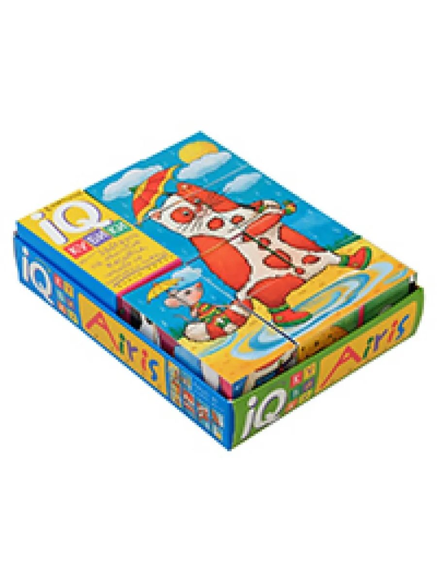 Умные кубики. Фигурные 10 шт. Весёлые котики