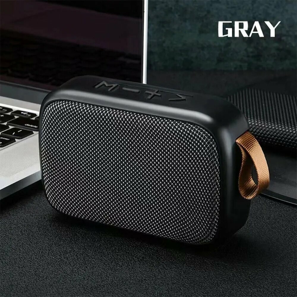 Миниатюрная Bluetooth колонка G2: мощный бас, голосовое вещание, домашнее аудио для компьютера, портативная акустика.