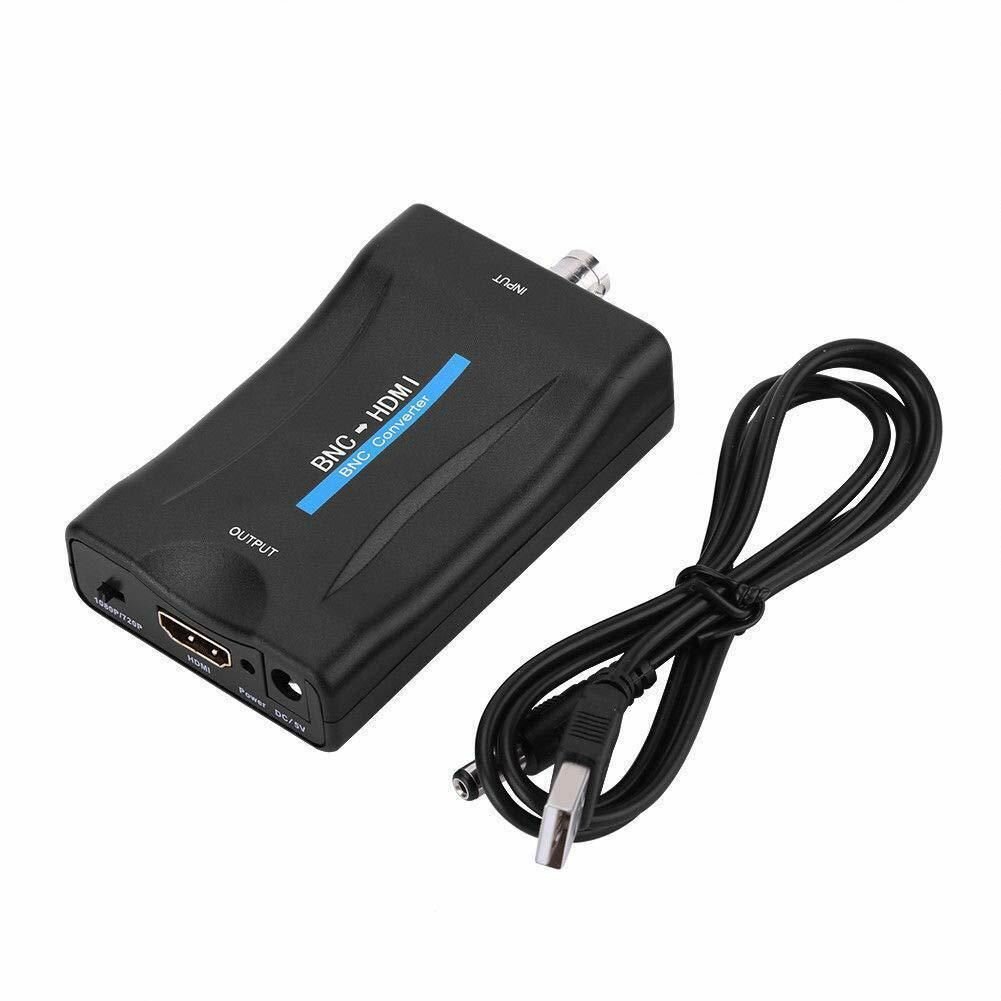 Адаптер Pincheson BNC-HDMI CVBS, гнездовое соединение, вход-выход 1080P