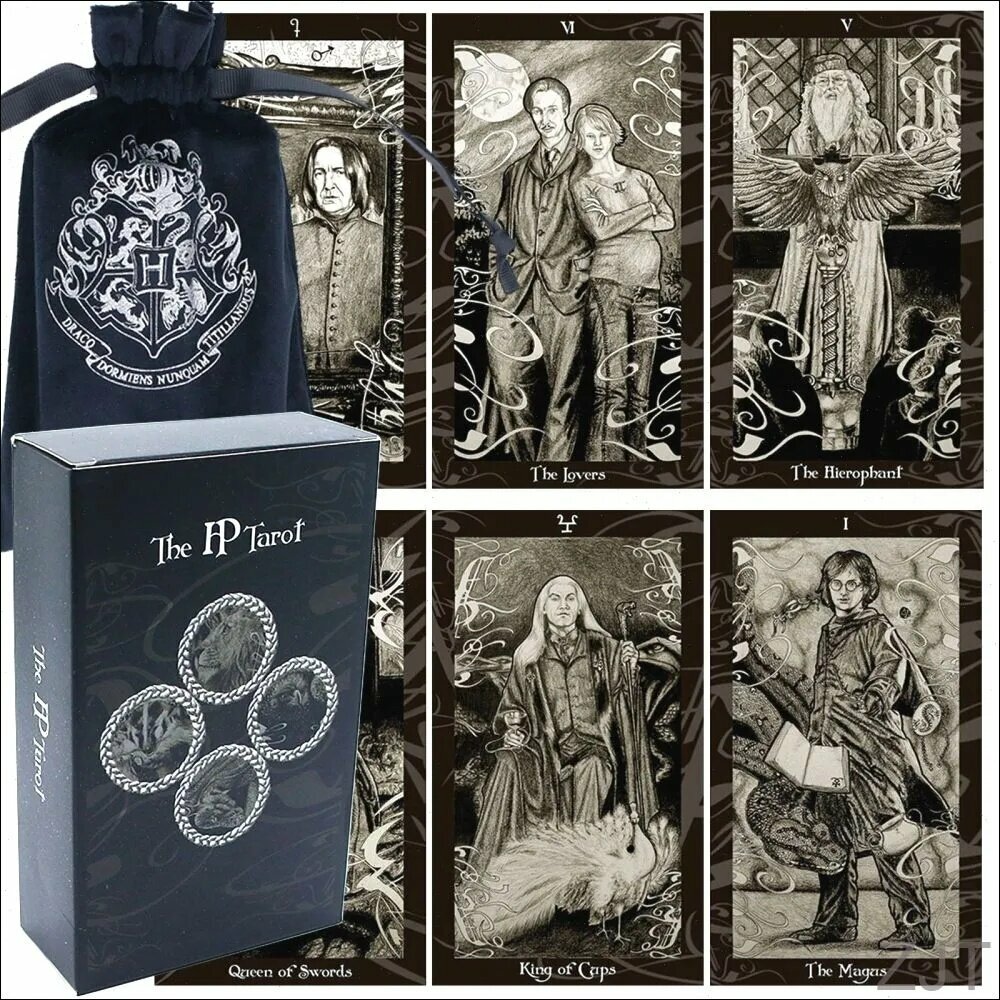 Карты Таро "The HP Tarot", Harry Potter Tarot,12*7cm, 78 страниц, Английская версия/TL018