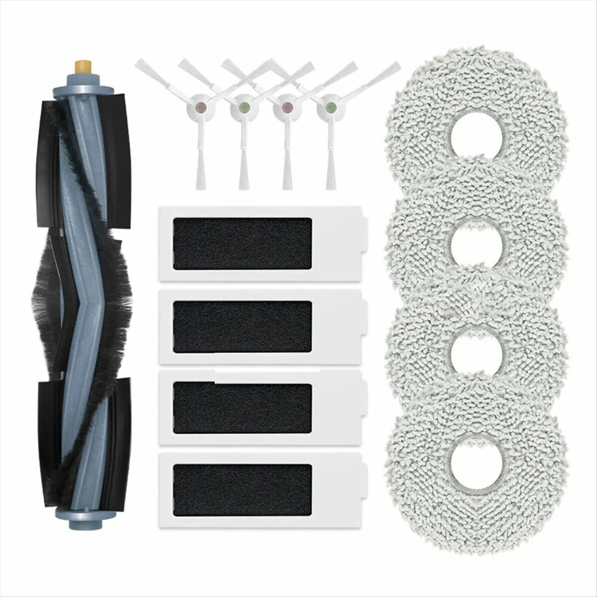 Для пылесосов Ecovacs T20 OMNI, T20 Max, T20 Pro, X1 Omni, X1 Turbo, Bork V830, V831 с щёточным фильтром и мешком для сбора пыли