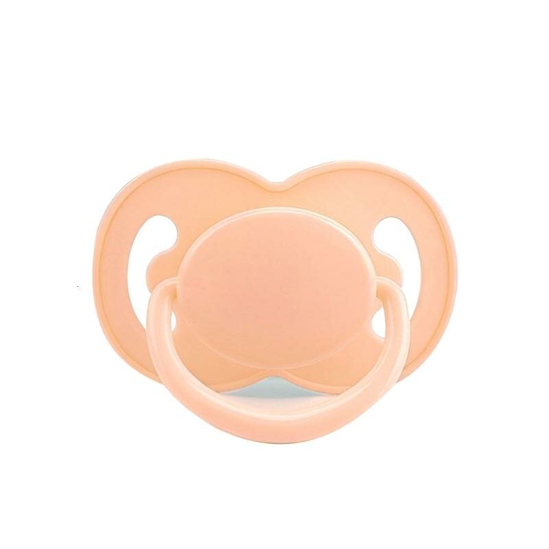 Соска для взрослых из пищевого силикона, Оранжевый розовый