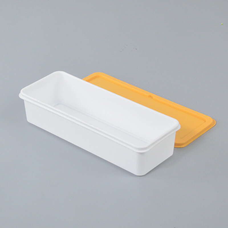 Одноразовая ланч-бокс бенто-бокс прямоугольный утолщенный пищевой пластик премиум для ресторанов на вынос упаковка для фастфуда