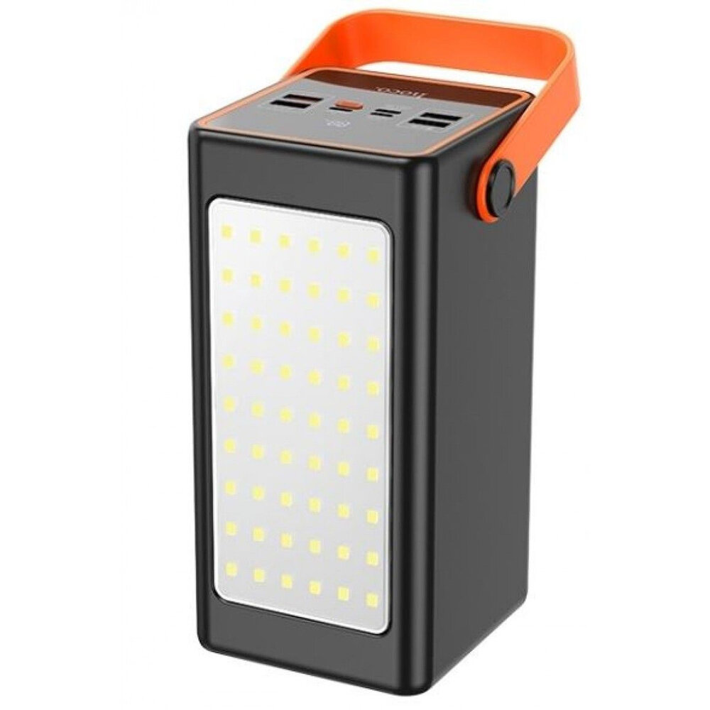 Power Bank (повербанк с быстрой зарядкой) HOCO DB49 100000mAh + LED Фонарик
