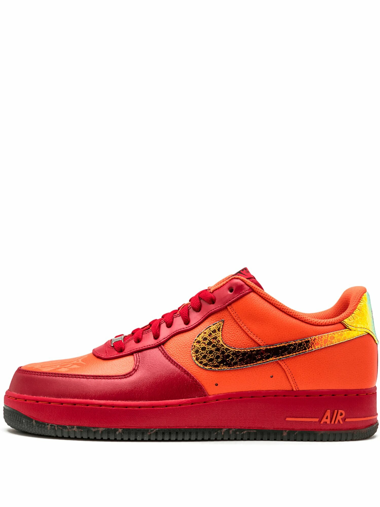 Кроссовки NIKE Air Force 1, размер 13 US, оранжевый