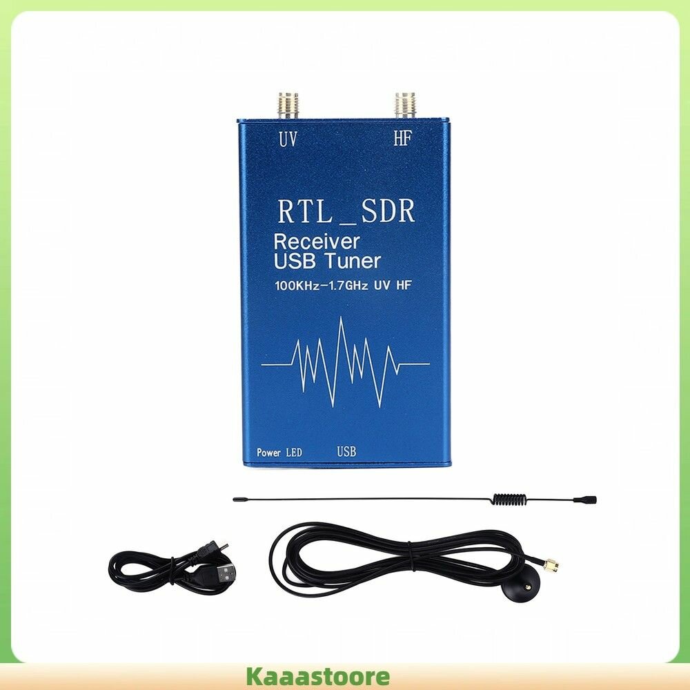 RTL SDR USB тюнер-приёмник 100 кГц 1.7 ГГц, полнодиапазонный