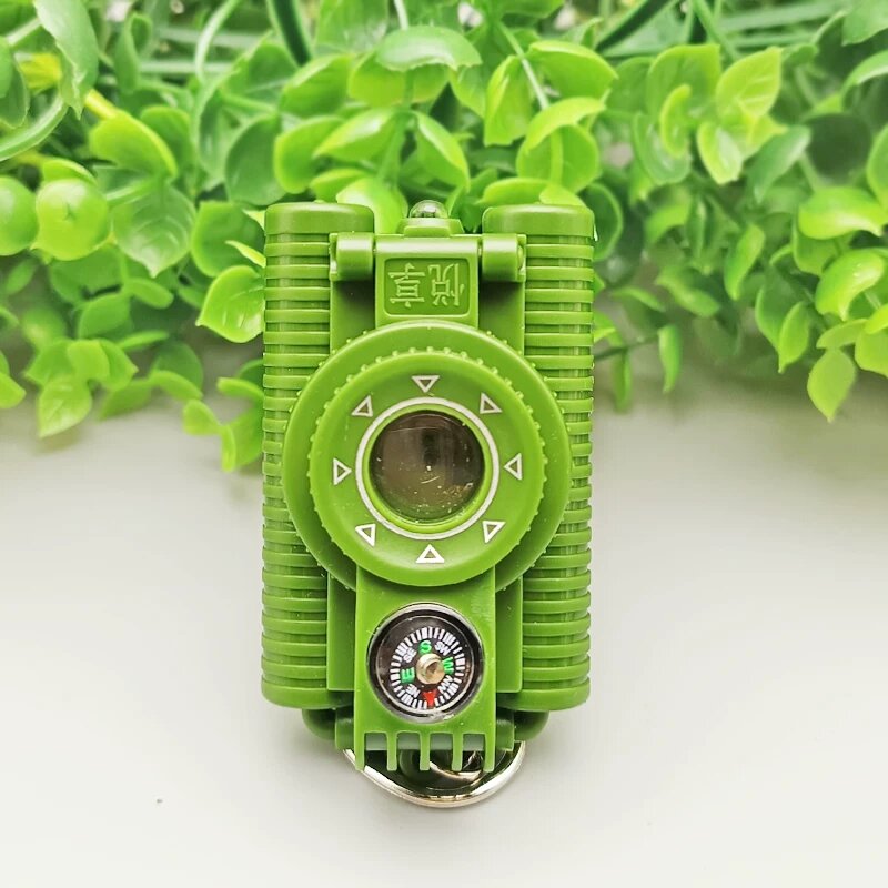 Многофункциональный мини-телескоп для детей, увеличительное стекло для мальчиков и девочек, портативный фонарик,