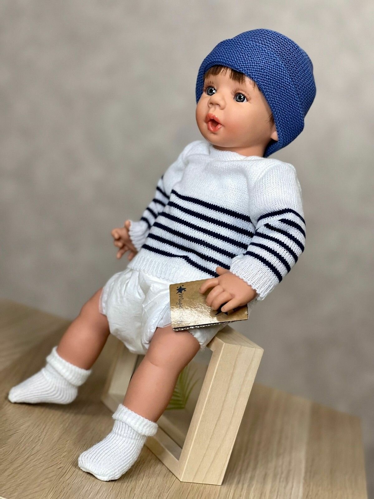 Кукла для девочки мягконабивная 38 см Гестито (12032)