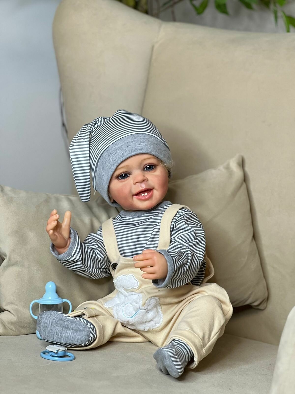 Кукла Реборн виниловая 55 см