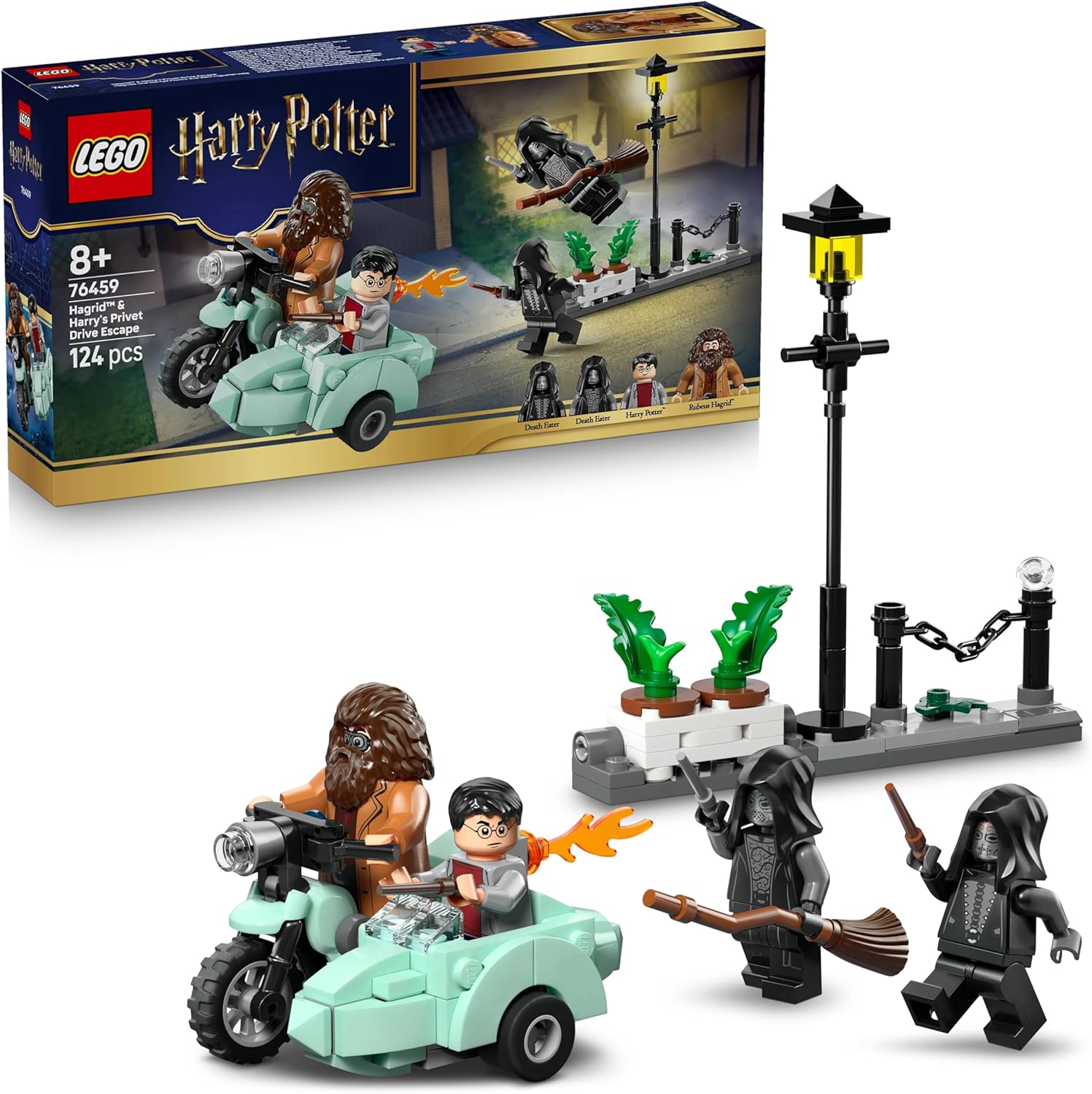 Конструктор LEGO Harry Potter Побег Хагрида и Гарри 124 дет. 76459