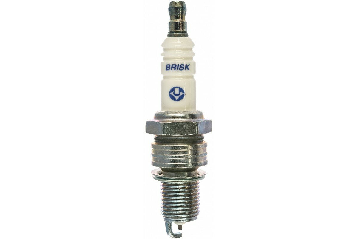 Свеча зажигания для а/м Газ, УАЗ ЗМЗ-406, 405, 409 SILVER (газ. обор) (Brisk) 4шт