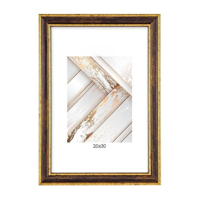 Фоторамка, рамка для фотографии 20х30, галерейная 2, под старину, картинный багет GF 6215