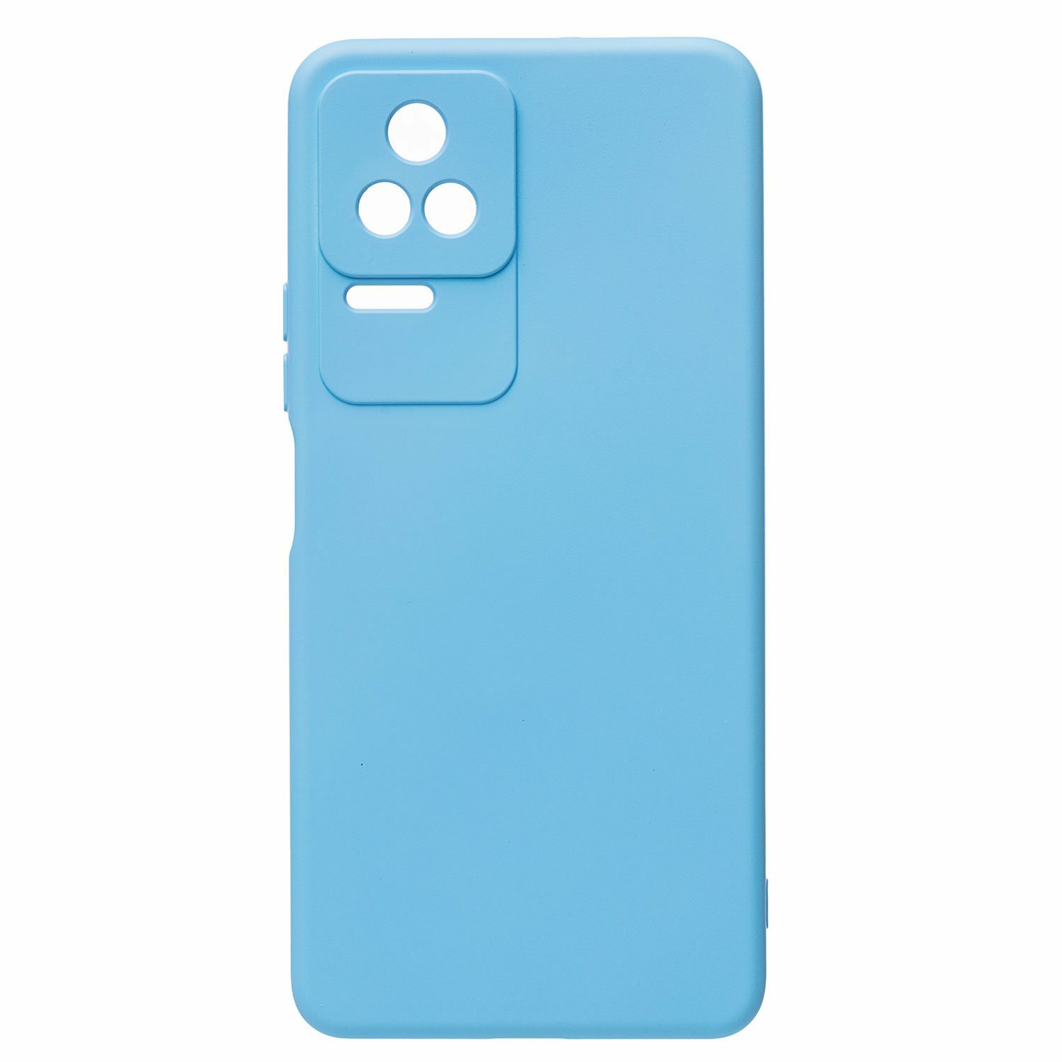 Чехол накладка Activ Full Original Design для Xiaomi Poco F4 (голубой)
