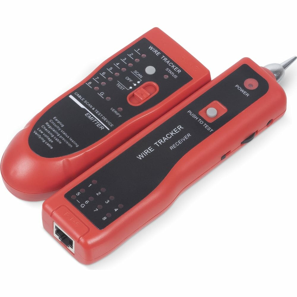 Тестер для витой пары с тон-генератором Cabeus HT-462