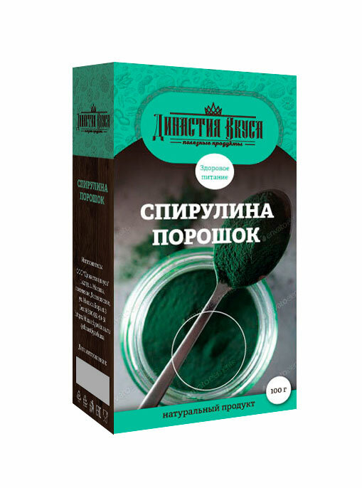 Спирулина, Династия Вкуса, 100 гр.