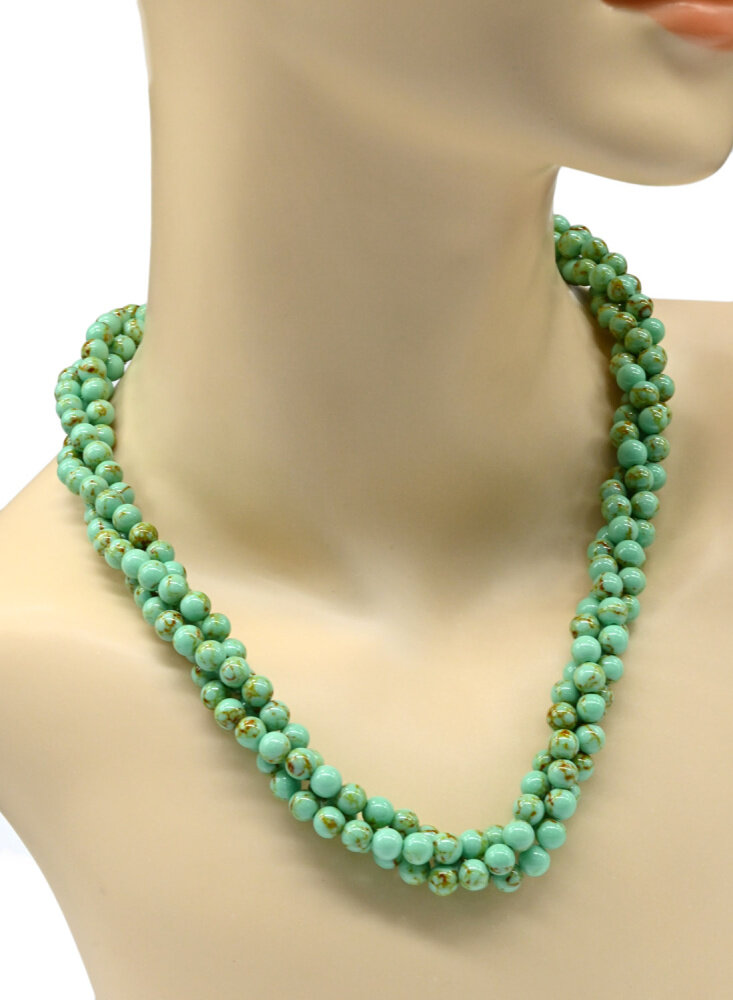 Бусы, бирюза