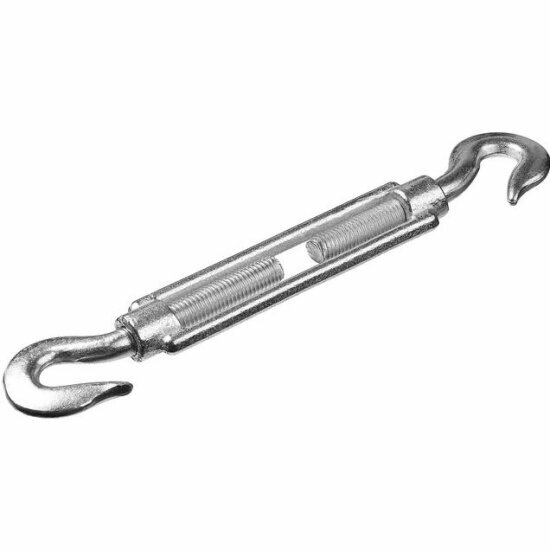 Талреп Stayer DIN 1480, крюк-крюк, М16, 2 шт, оцинкованный, 30525-16