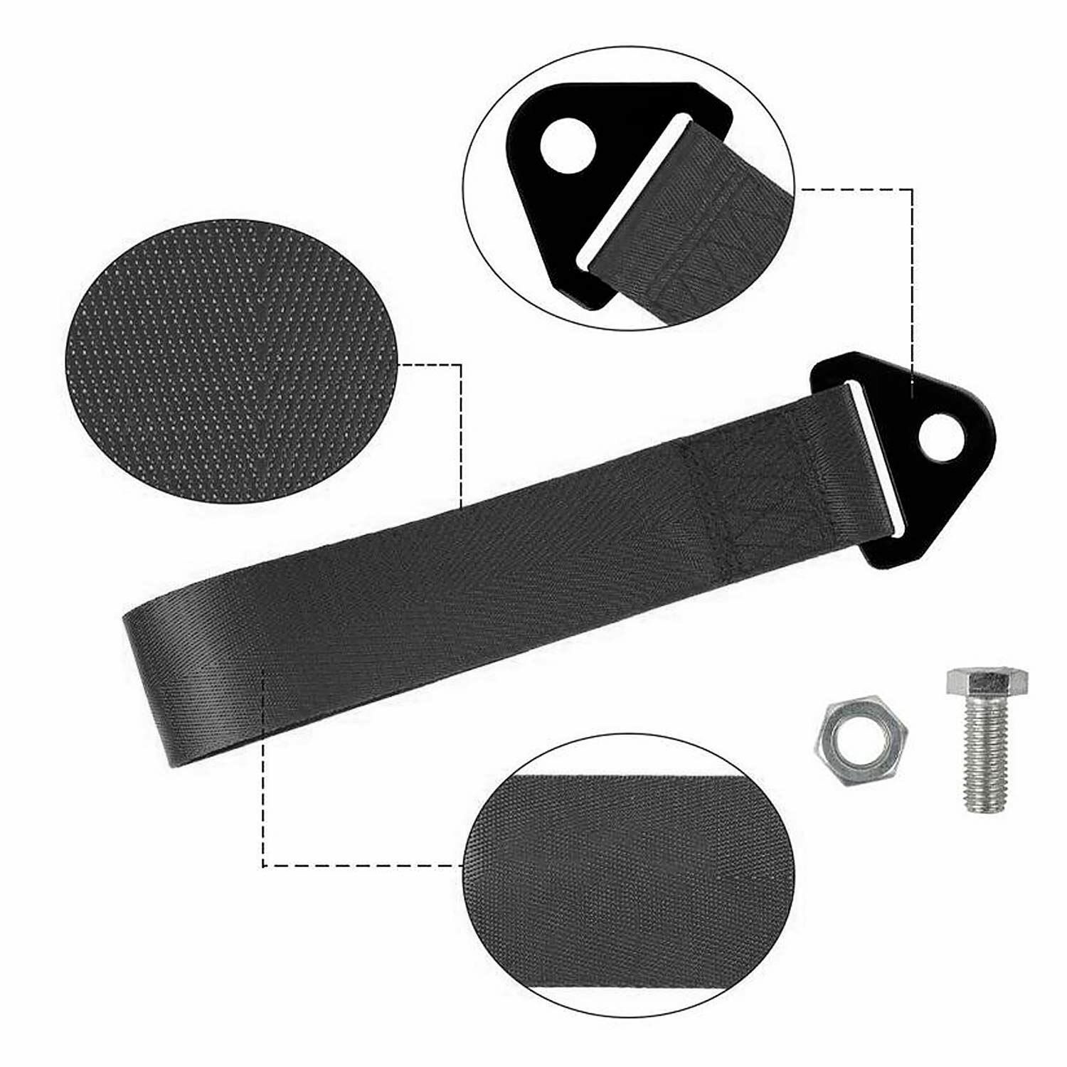 Петля буксировочная JDM