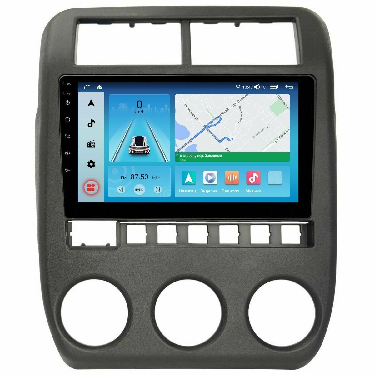 Магнитола Epic T18 подходит для Lada Niva 2019-2026 Лада Нива Легенд, Урбан, Бронто с Android 14 - Процессор 8 ядерный - Память 4+64Gb - Carplay - DSP 36 полос - 4G(Sim)