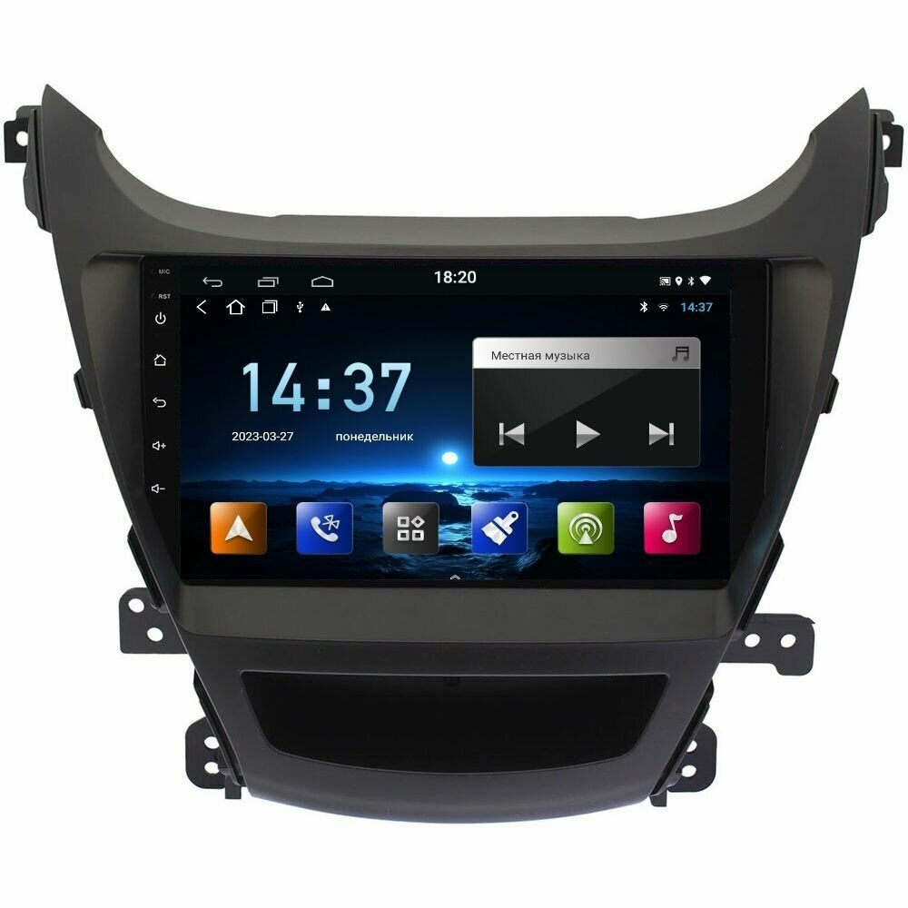 Магнитола Epic 9270 для Hyundai Elantra 5 (MD) 2014-2016 - Android 12 - IPS экран - DSP