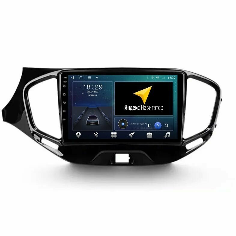 Магнитола Epic T18 подходит для LADA Vesta и Vesta Cross с Android 14 - Процессор 8 ядерный - CarPlay - IPS экран - DSP - 4G(Sim)