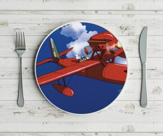 Тарелка Порко Россо, Porco Rosso №10