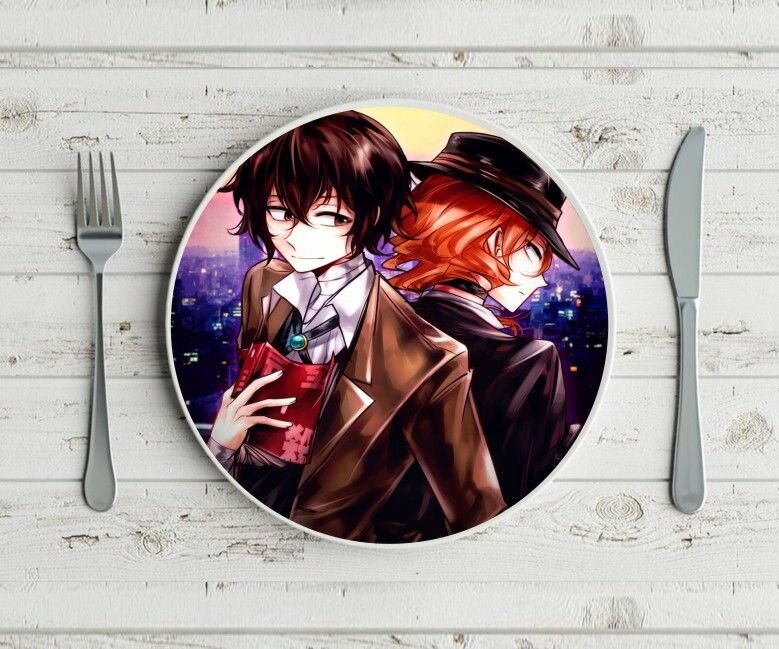 Тарелка Великий из Бродячих Псов, Bungou Stray Dogs №1