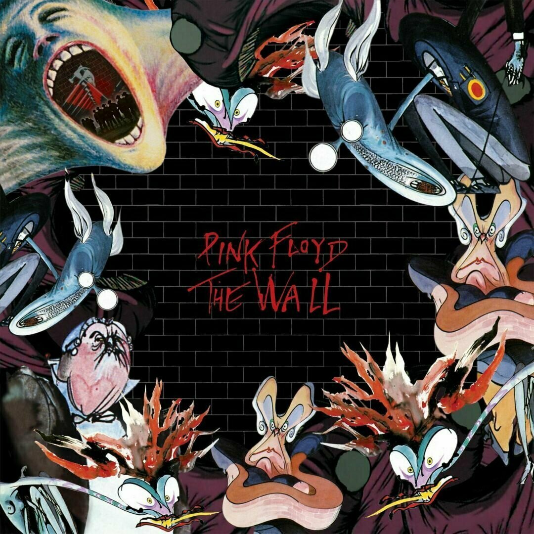 Плакат, постер Пинк Флойд/Pink Floyd-The Wall на холсте, размер 21х30см