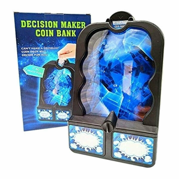 Копилка на две цели "Приниматель решений" (Decision Maker Coin Bank)