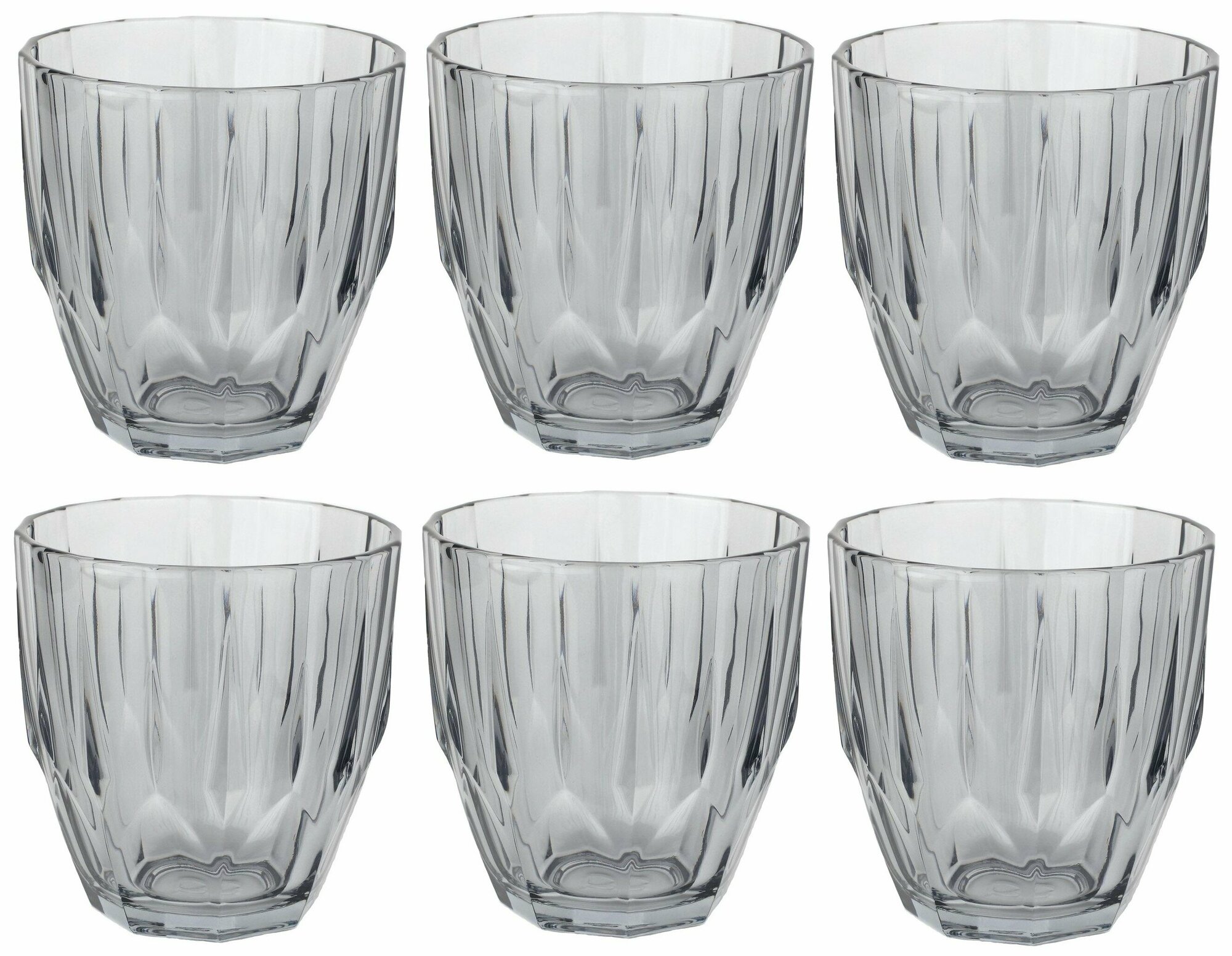 Набор стаканов 6шт 275мл h-8,7см/d-8,5см