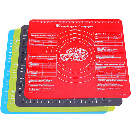 Коврик силиконовый для раскатки теста 3427 KSMB-3427