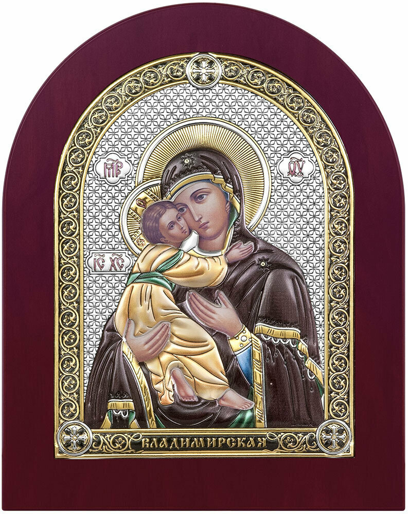 Икона "Владимирская" Божией Матери, 34х28 см, Италия, Beltrami, 6394/5CW