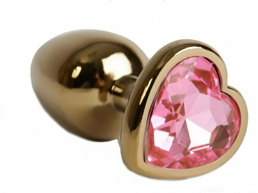 Анальная пробка с кристаллом, размер L