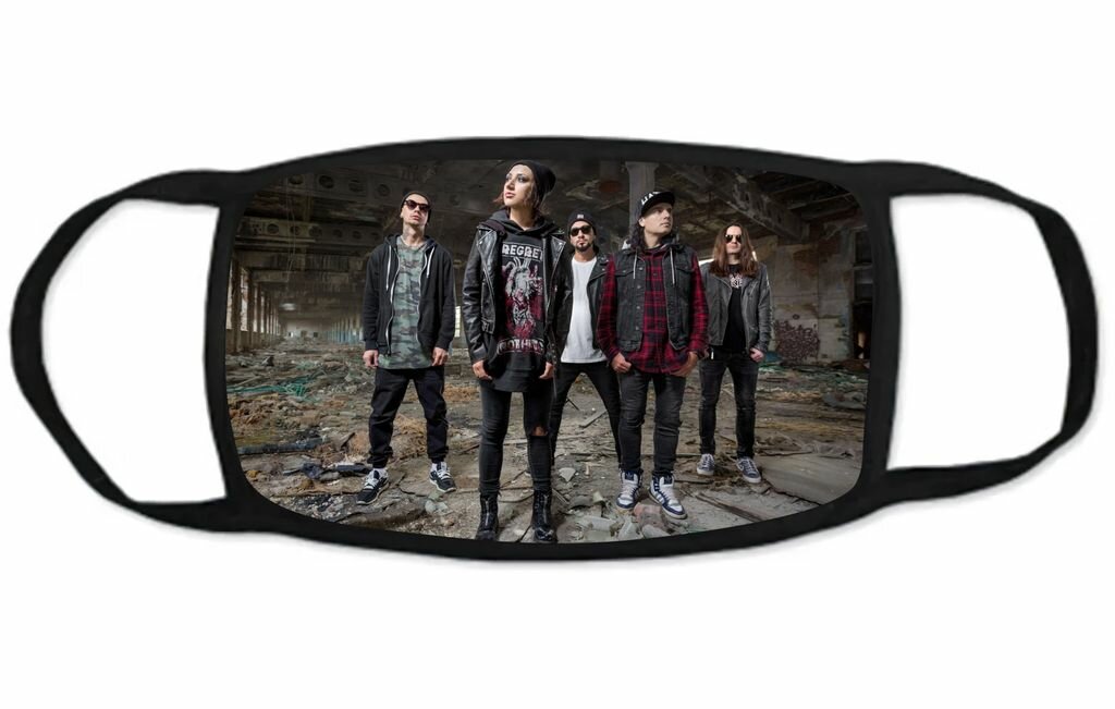 Маска защитная тканевая на лицо Louna, Луна №5, Детская - 18 на 10 см