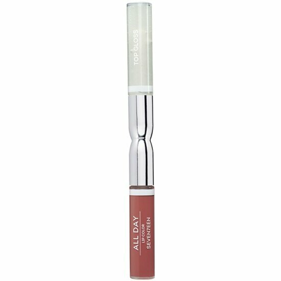 Жидкая стойкая помада-блеск для губ Seventeen All Day Lip Color &Top Gloss, тон 04 пастельно-терракотовый