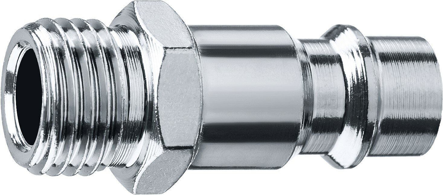 ЗУБР 1/4″M - рапид штуцер, Переходник, Профессионал (64915-1/4)