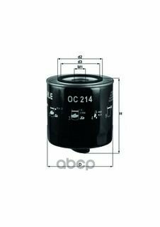 Фильтр масляный шт. Mahle/Knecht арт. OC 214