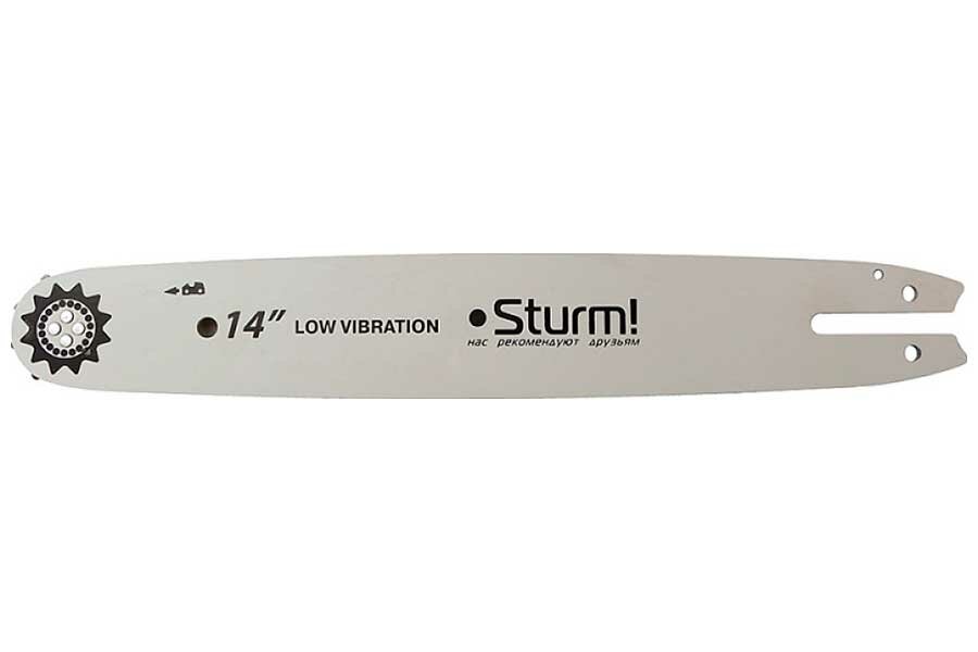 Пильная шина Sturm! SB1450380St, паз 13мм, 3/8, 50 зубьев, хвостовик St