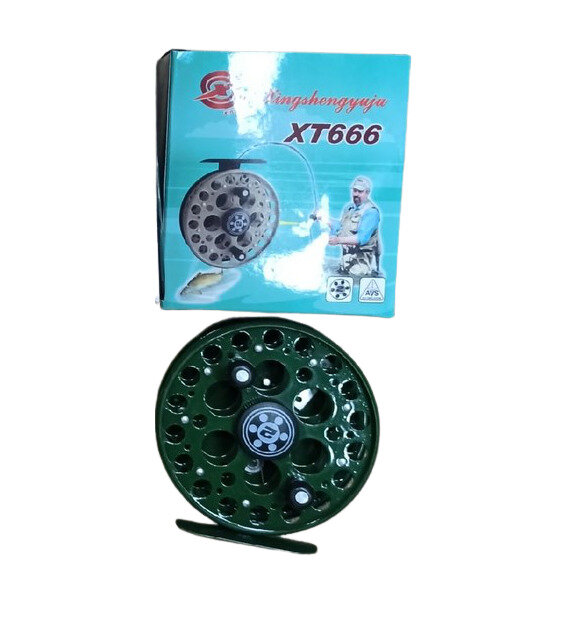 Катушка инерционная, всесезонная, проводочная 10 см