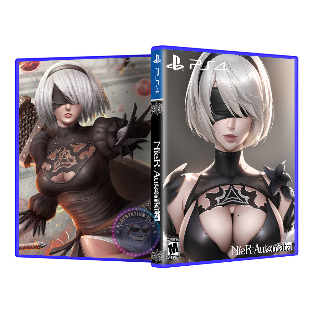 Эксклюзивная обложка PS4 для Nier Automata №3