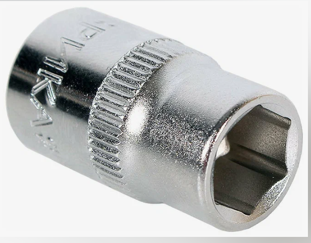 Головка торцевая 10мм 3/8" 6-гранная L=30мм эврика ER-90905