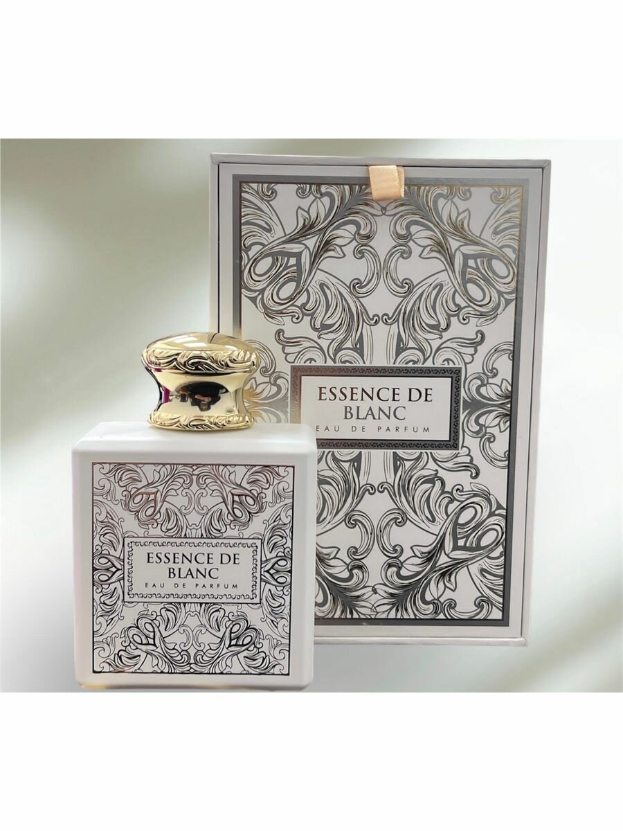 Парфюмерная вода Fragrance World Essence de blanc 2024, унисекс, 100 мл