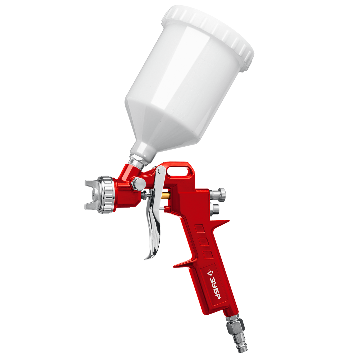 Краскопульт MS 200+, с верхним бачком Зубр 06458