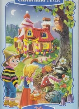 Пазлы Макси 20 деталей. Пряничный домик В-02153, (Castor Drukarnia i Wydawnictwo) ()