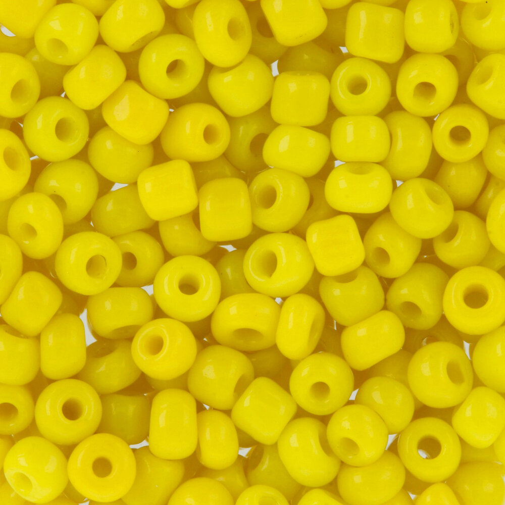 Бисер "Zlatka" круглый GR 08/0 10 г №0042 желтый