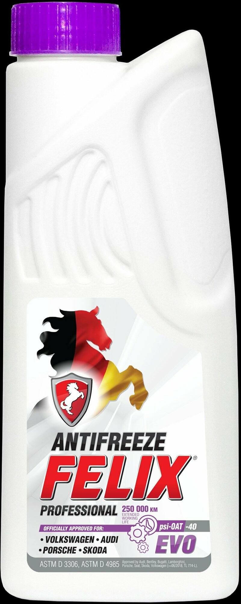 Антифриз felix evo g12+ готовый -40c фиолетовый 1 кг 430206334