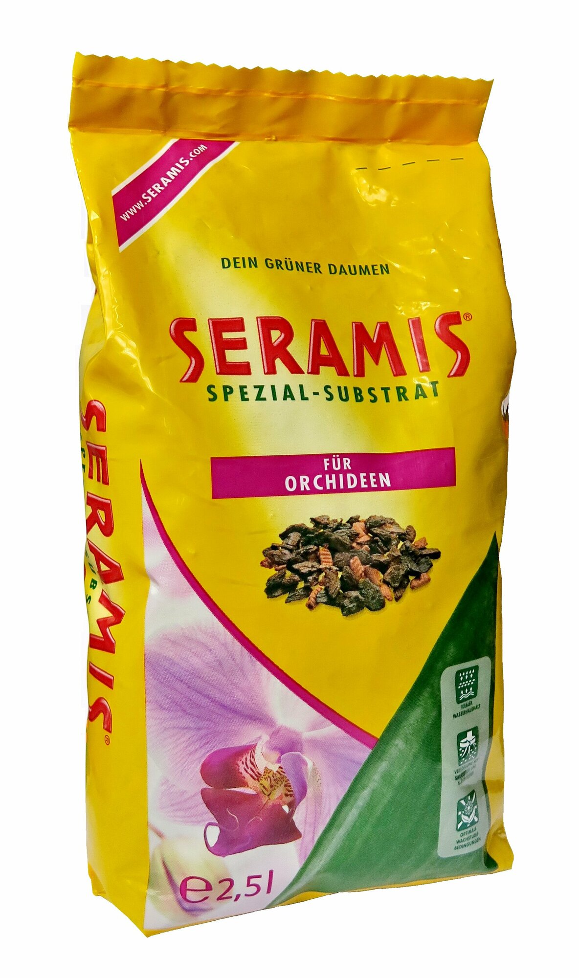 Seramis (Серамис) Гранулят для посадки орхидей, 2,5 л (Германия)
